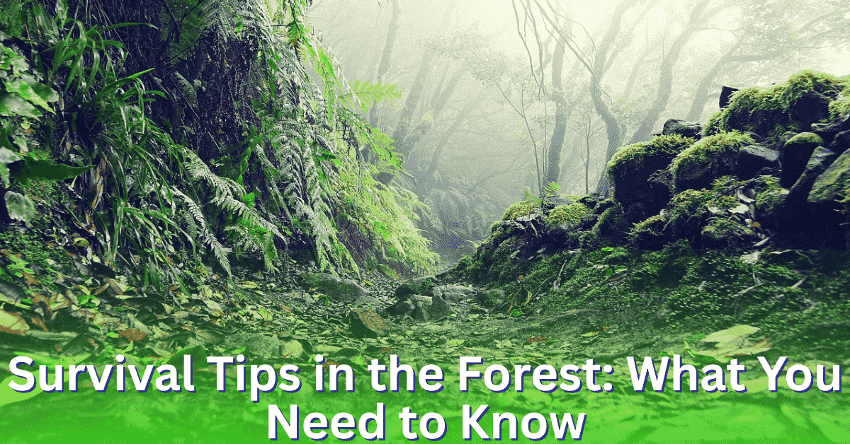 Survival Tips in the Forest: What You Need to Know - GoTrify
